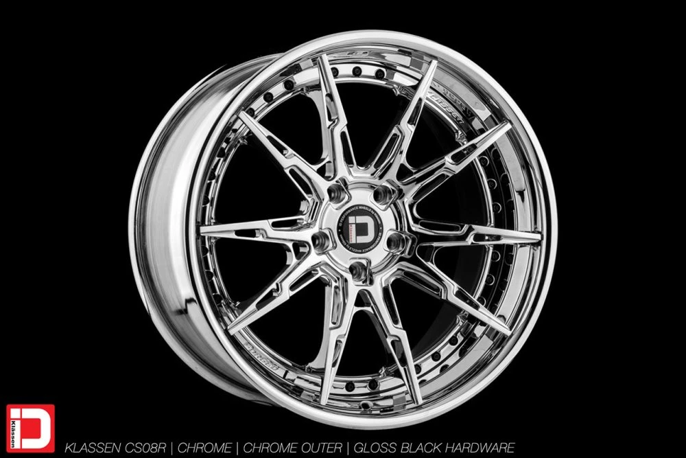 Klassen iD Wheels | CS08R Forged Modular Chrome