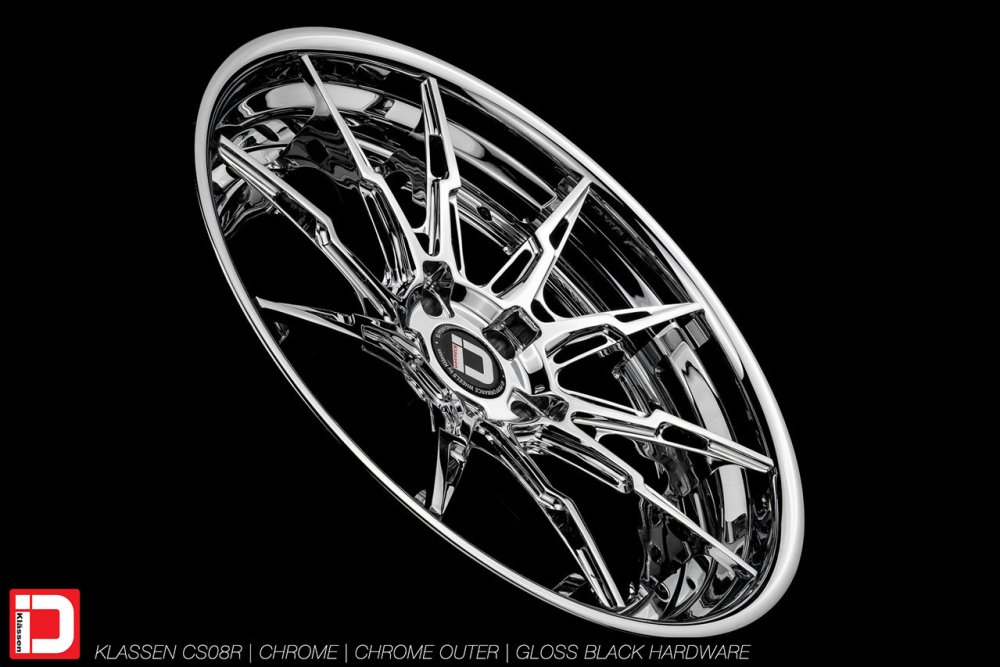 Klassen iD Wheels | CS08R Forged Modular Chrome